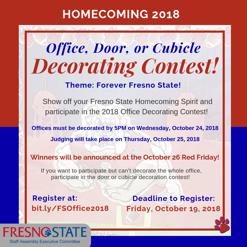 Fresno State Campus News 2018 Homecoming Decorating Contest